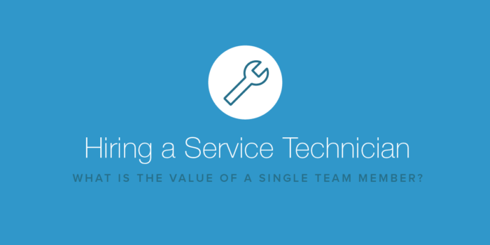 What is the Value of Each Service Technician to Your Business? : Field ...